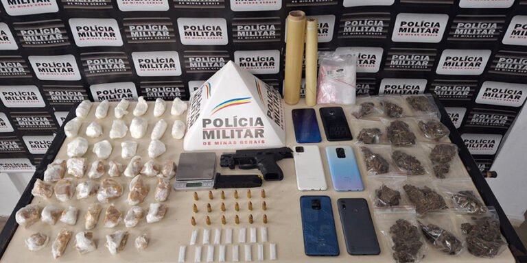 TRÁFICO DE DROGAS Polícia Militar prende homem de 20 anos com drogas e ...